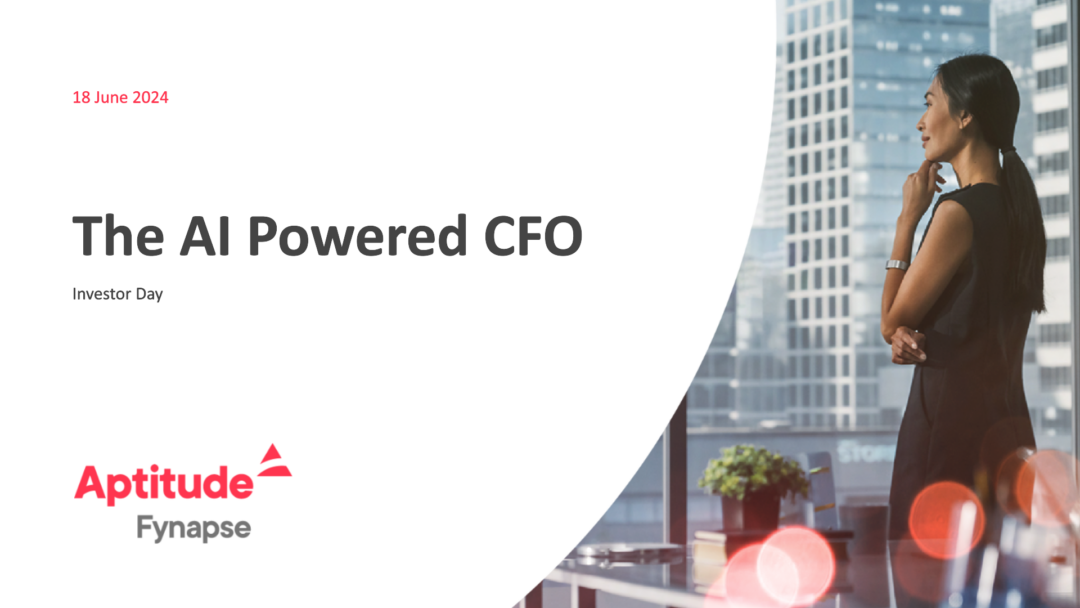 Aptitude Software Investor Day 2024 Case Study - Aptitude Software