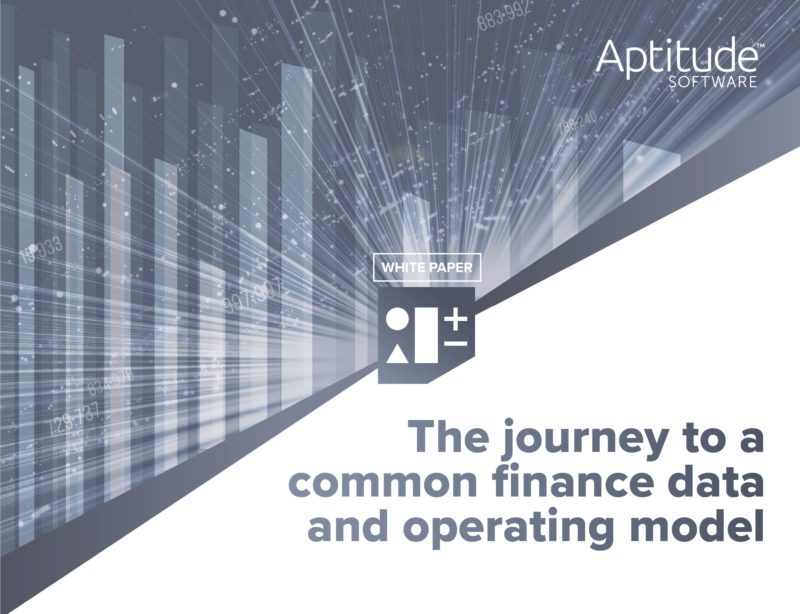 The Path to a Unified Finance Data & Operating Model